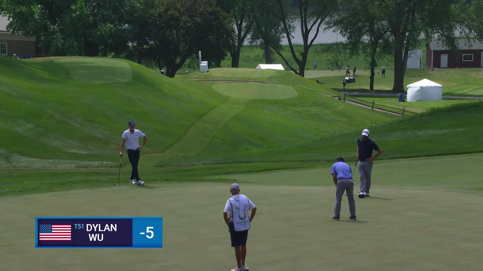 Dylan Wu | Round 3 | 3rd hole | Shot 3 | 2025 John Deere