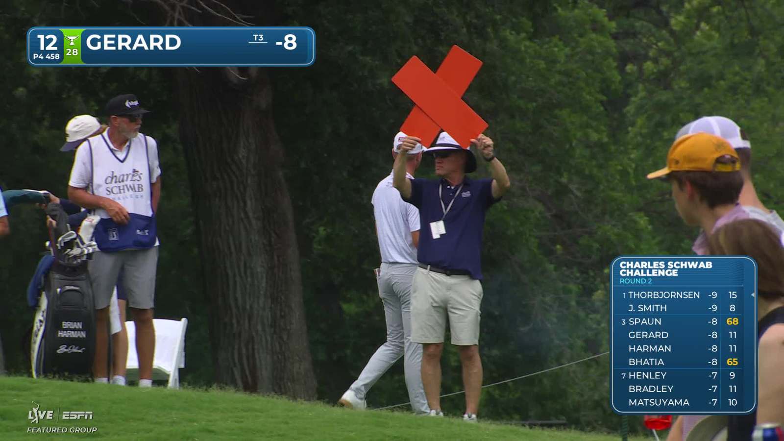 Ryan Gerard | Round 2 | 12th hole | Shot 1 | 2026 Charles Schwab