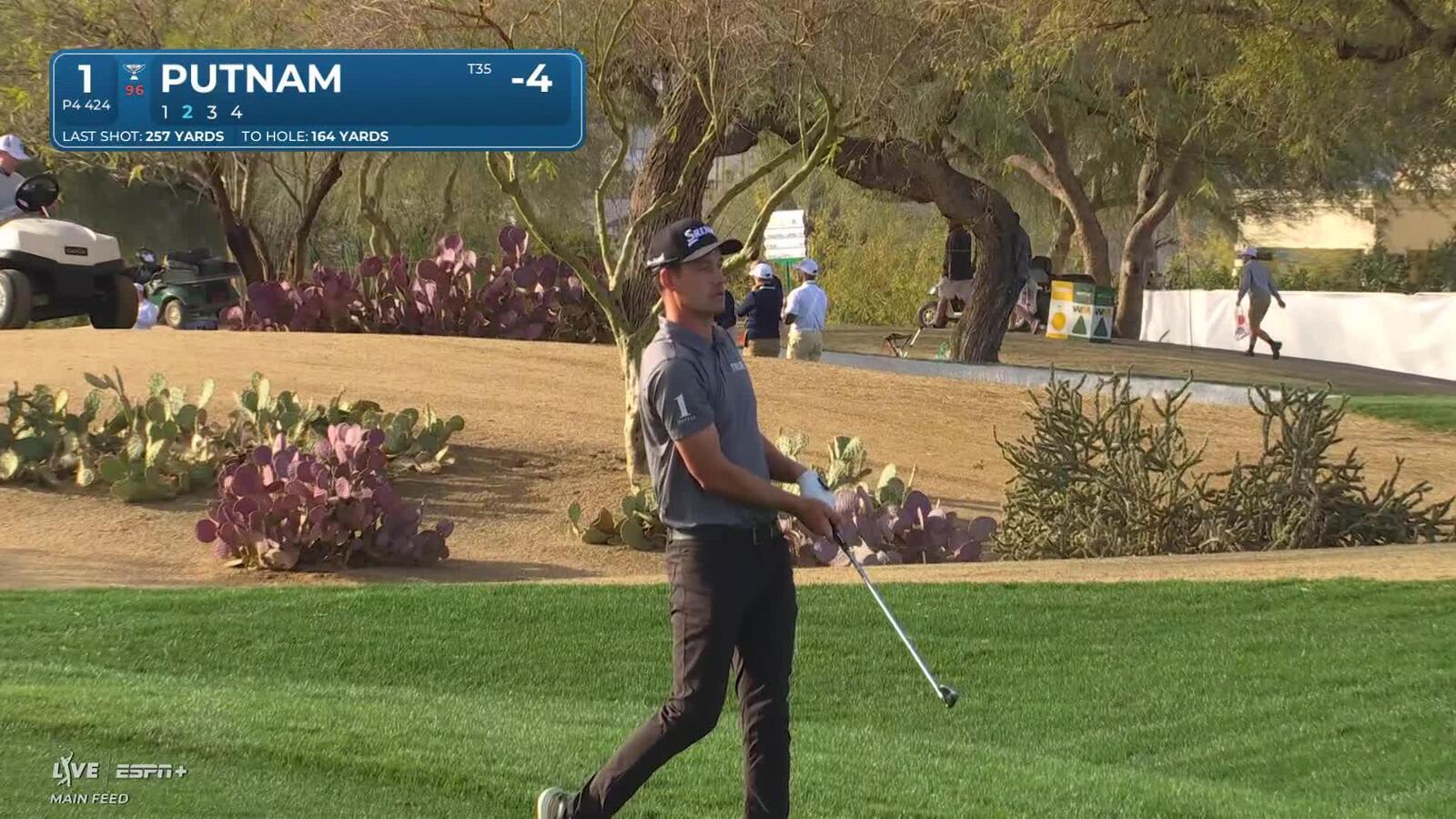 Andrew Putnam | Round 3 | 1st hole | Shot 2 | 2025 WM Phoenix Open