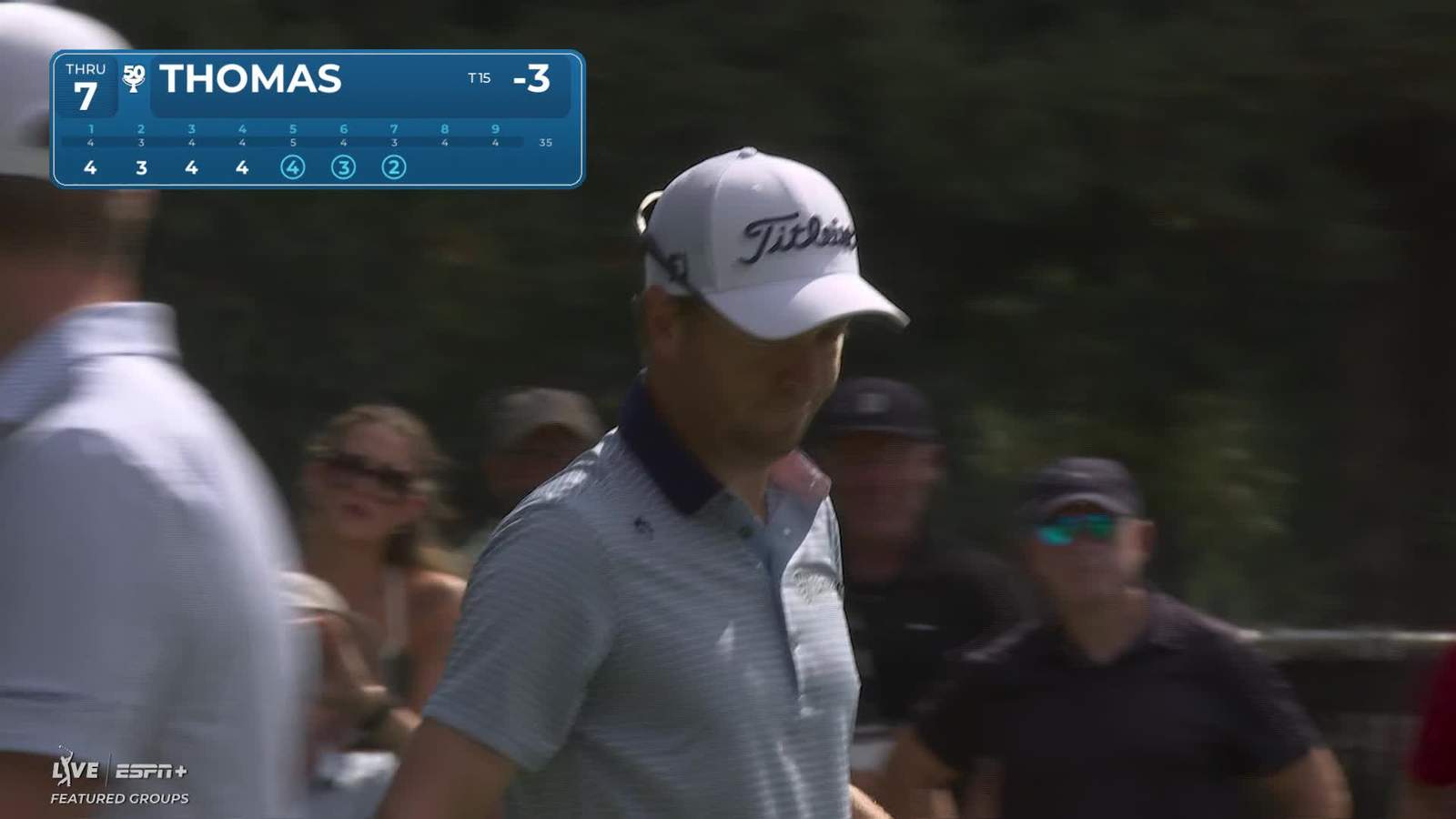 Justin Thomas | Round 1 | 7th hole | Shot 2 | 2025 Procore
