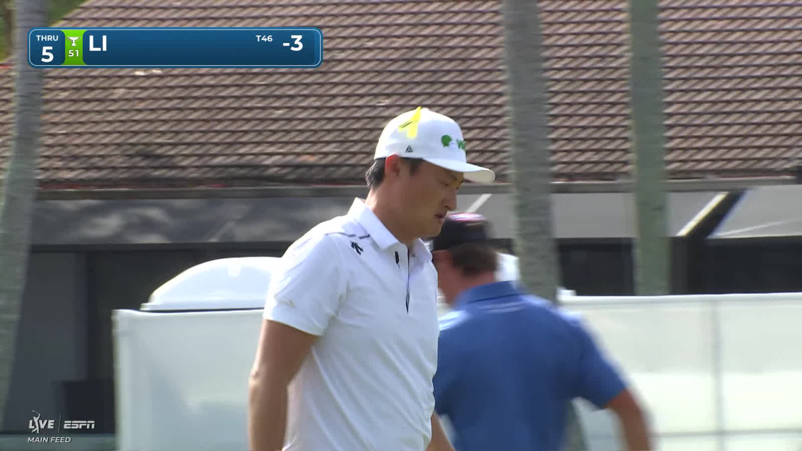 Haotong Li | Round 4 | 5th hole | Shot 2 | 2026 Cognizant Classic