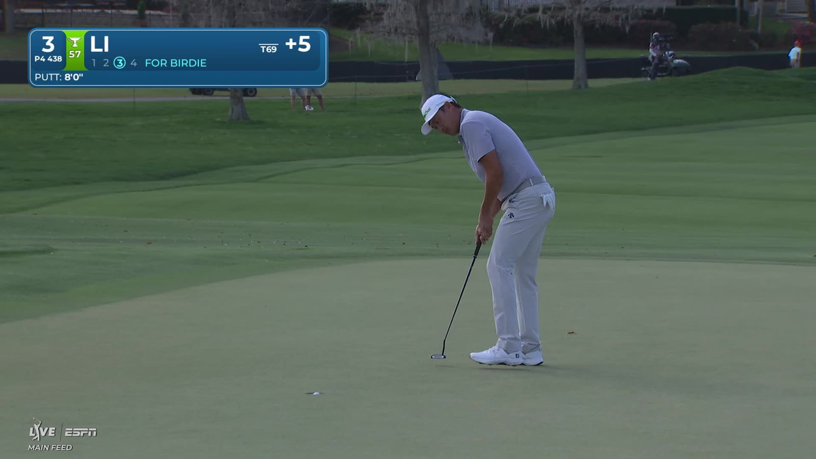 Haotong Li | Round 2 | 3rd hole | Shot 3 | 2026 Arnold Palmer