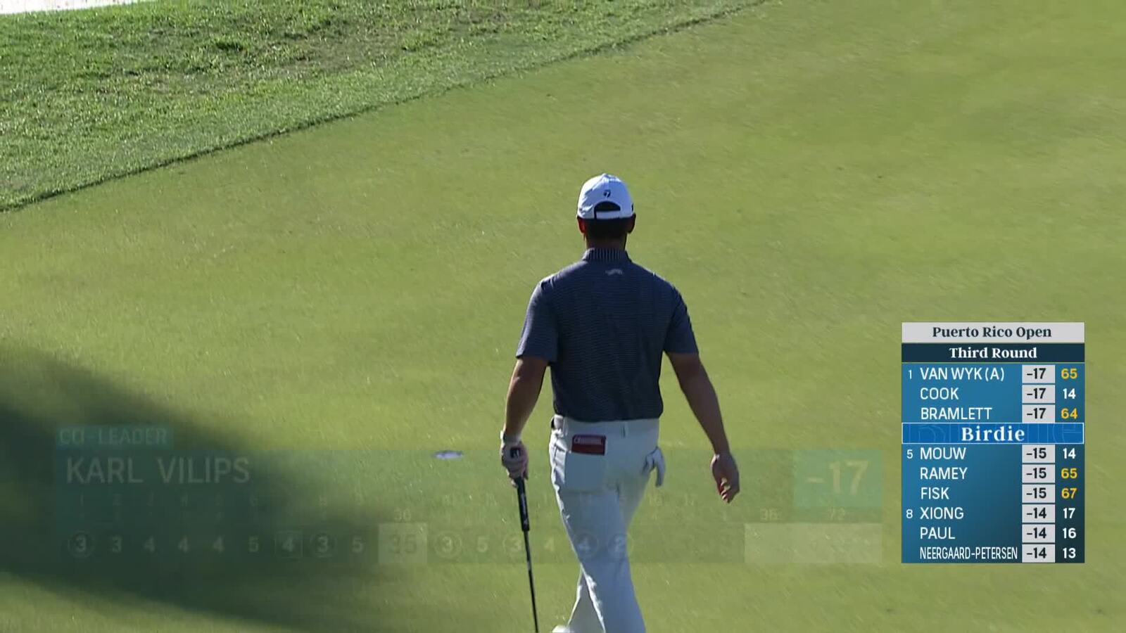 Karl Vilips | Round 3 | 15th hole | Shot 2 | 2025 Puerto Rico