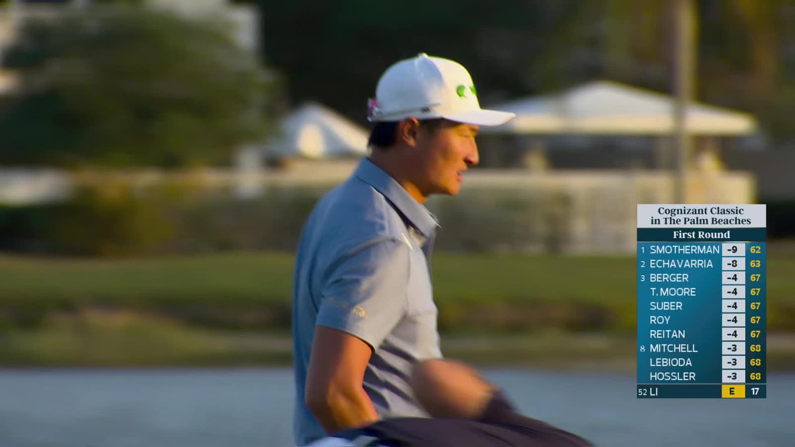 Haotong Li | Round 1 | 18th hole | Shot 4 | 2026 Cognizant Classic
