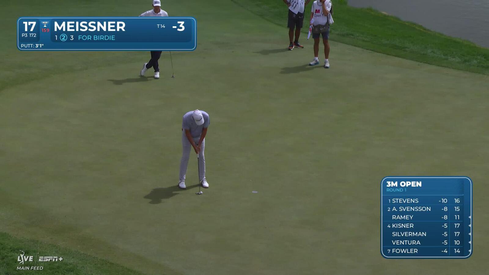 Mac Meissner | Round 1 | 17th hole | Shot 2 | 2025 3M Open