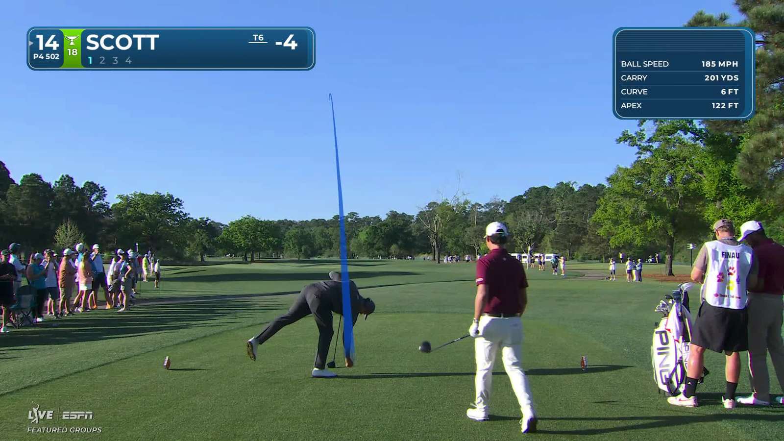 Adam Scott | Round 2 | 14th hole | Shot 1 | 2026 Texas Children's