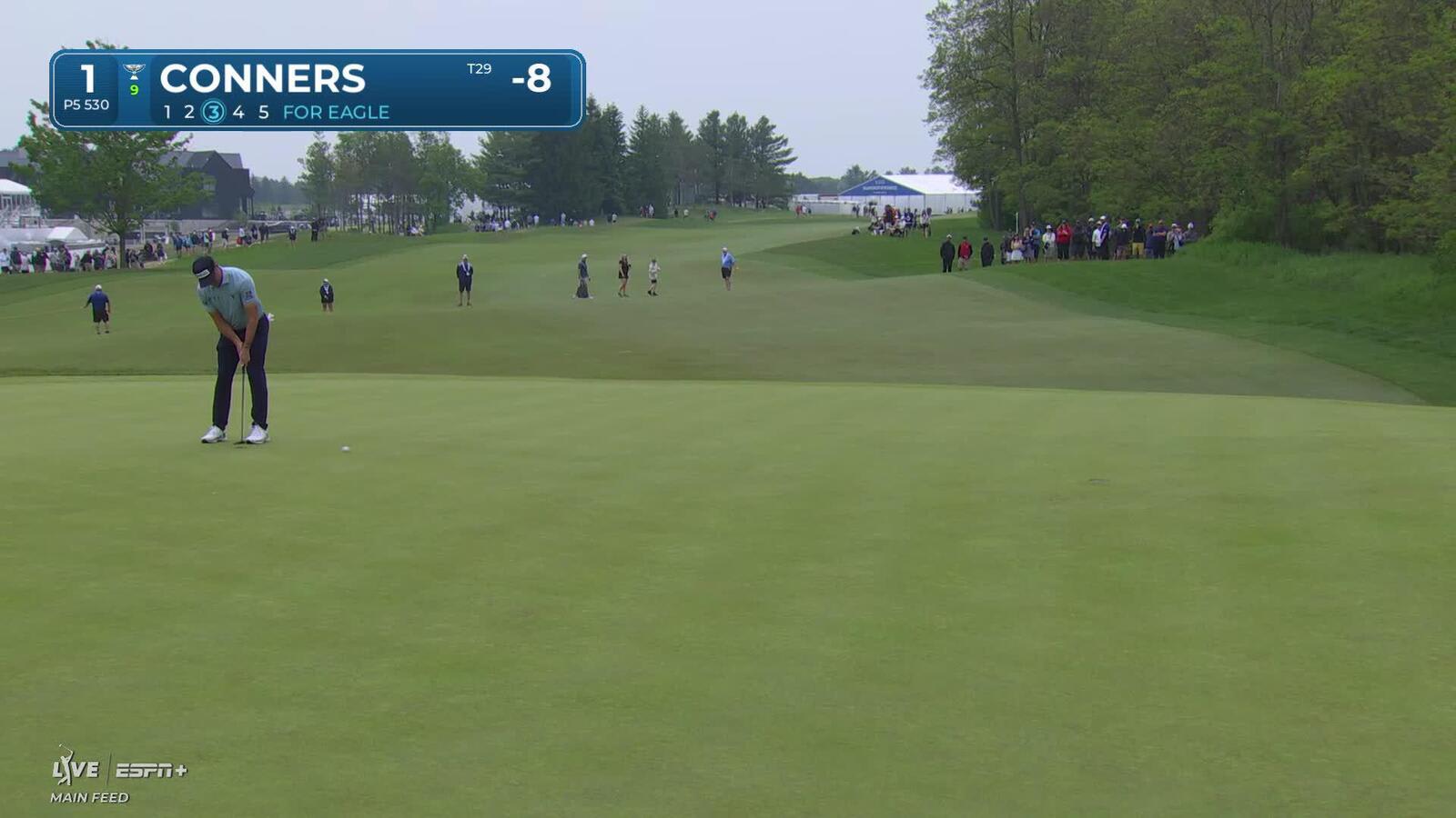 Corey Conners | Round 4 | 1st hole | Shot 3 | 2025 RBC Canadian