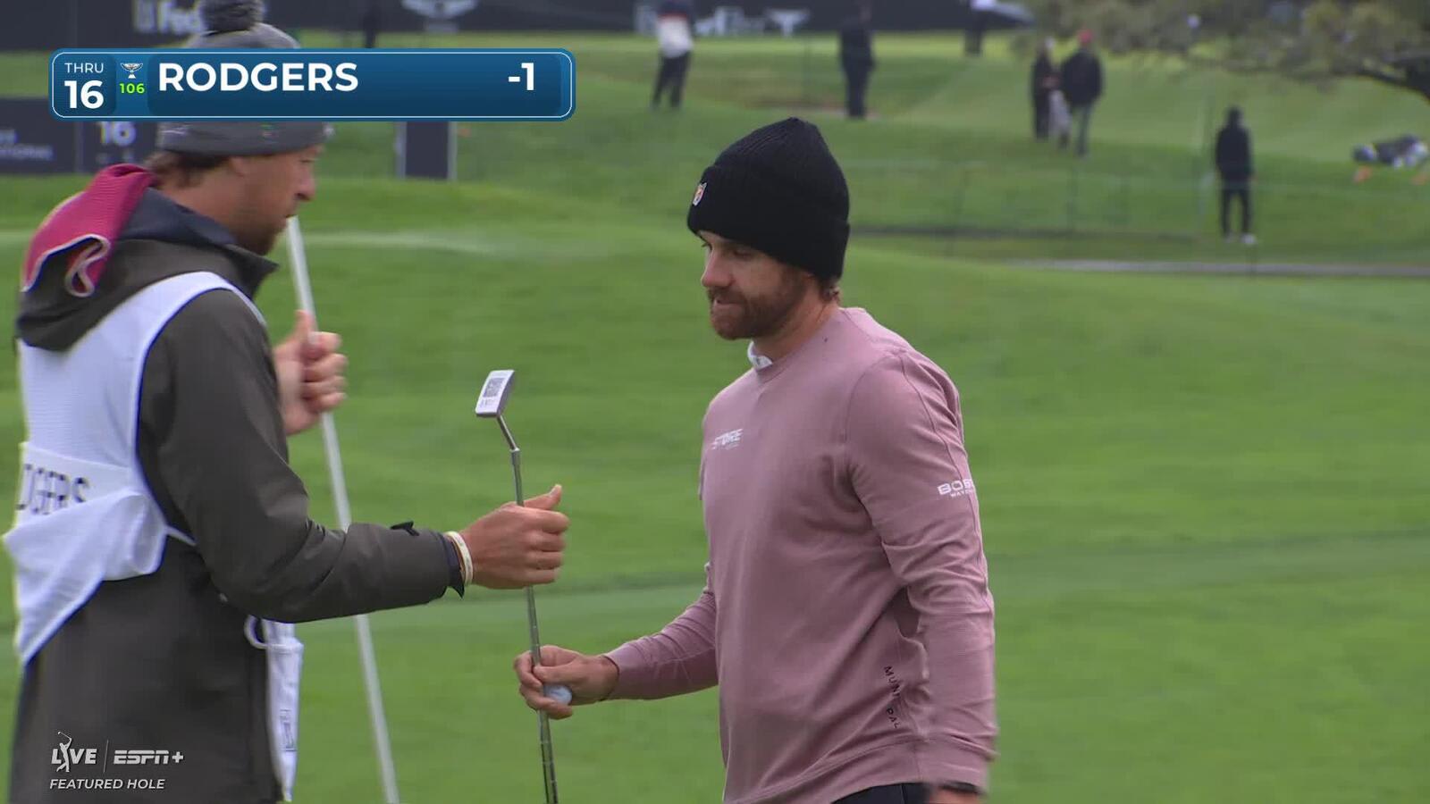 Patrick Rodgers | Round 1 | 16th hole | Shot 3 | 2025 Genesis