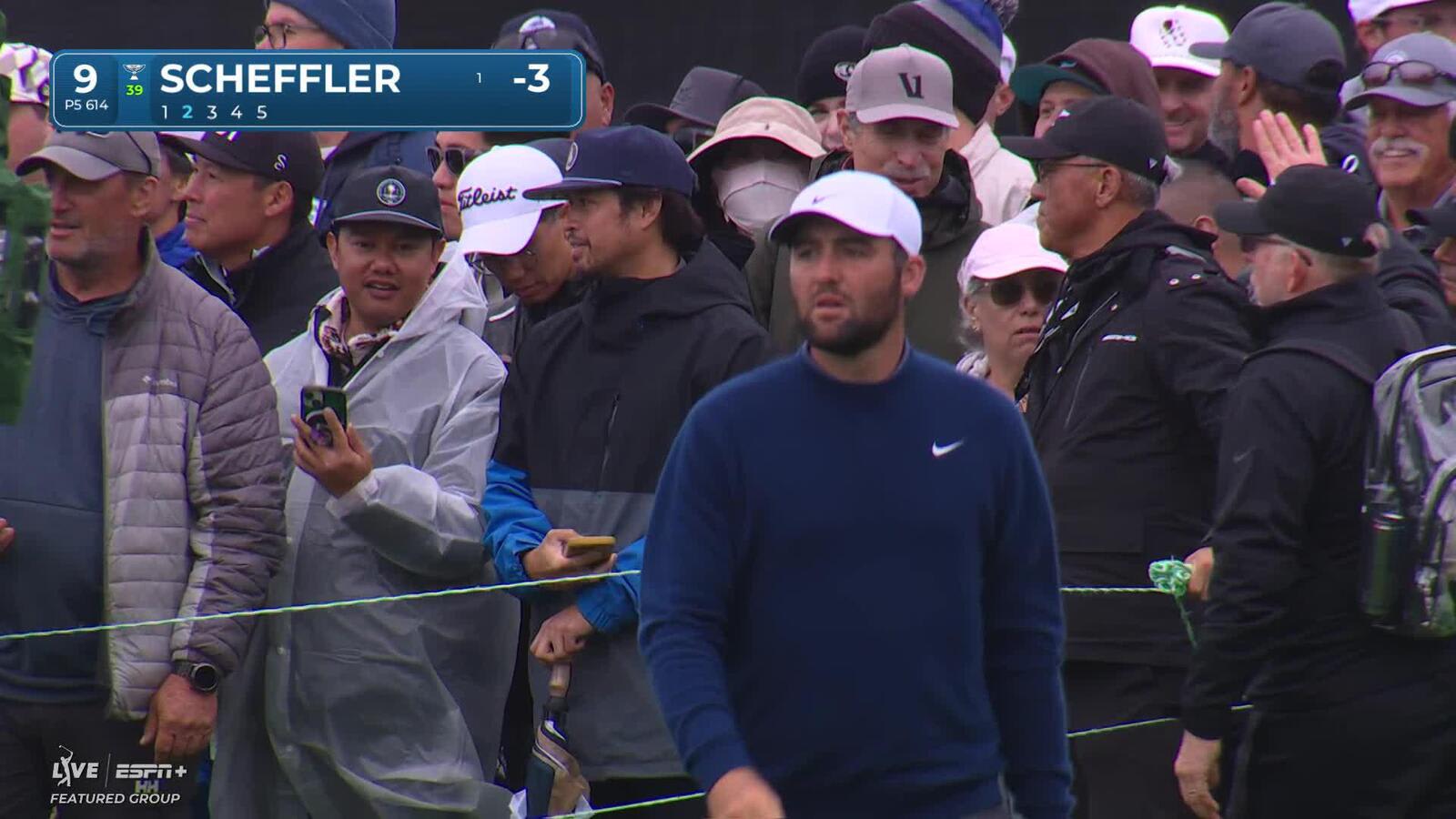 Scottie Scheffler | Round 1 | 9th hole | Shot 2 | 2025 Genesis