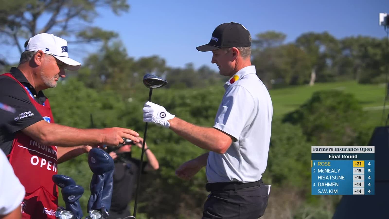 Justin Rose | Round 4 | 5th hole | Shot 1 | 2026 Farmers