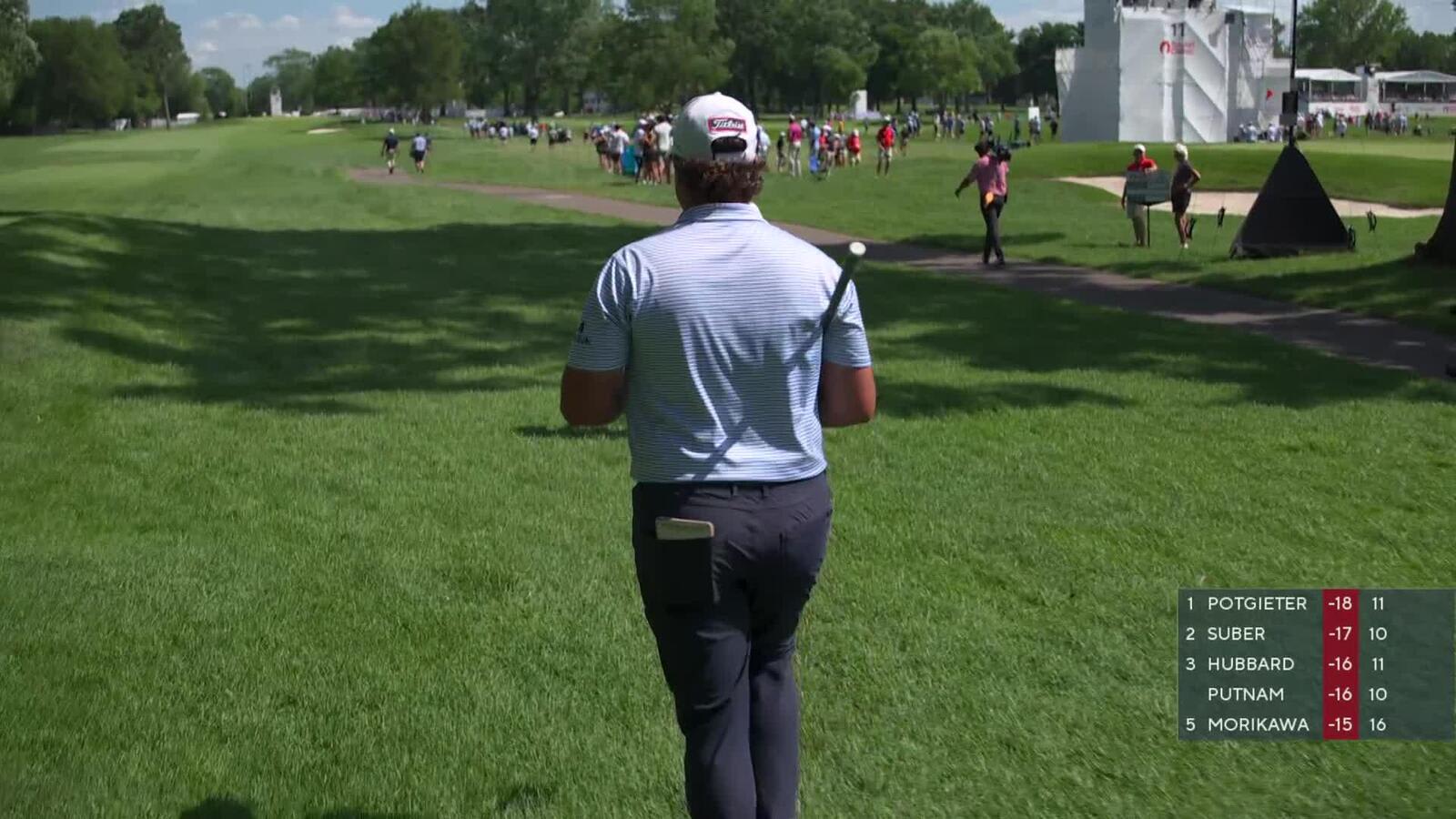 Aldrich Potgieter | Round 3 | 12th hole | Shot 1 | 2025 Rocket Classic