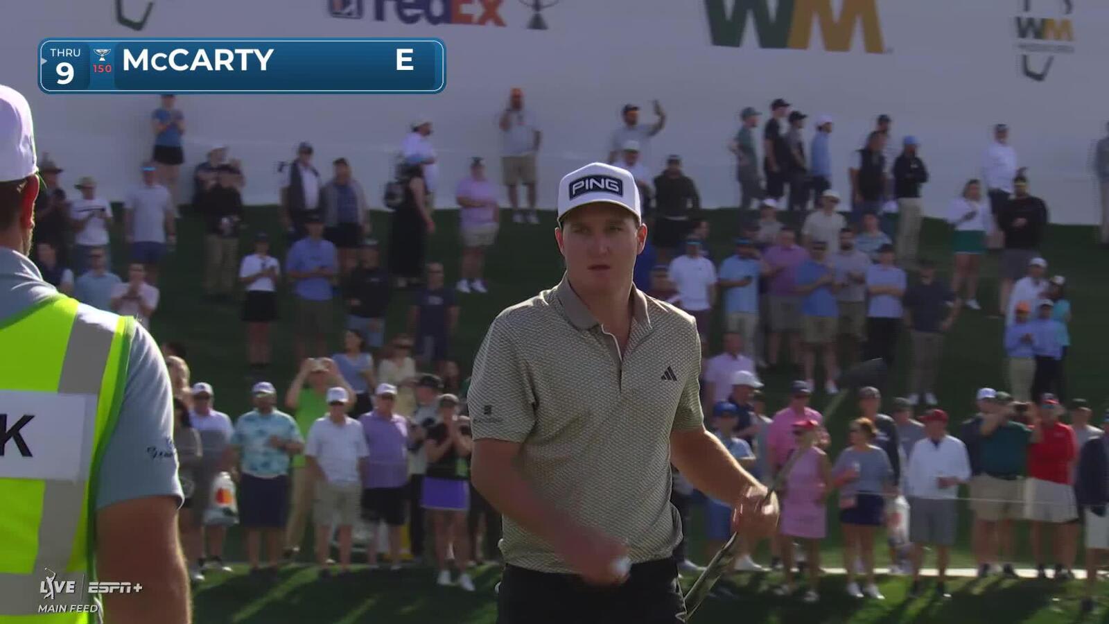 Matt McCarty | Round 2 | 18th hole | Shot 4 | 2025 WM Phoenix Open