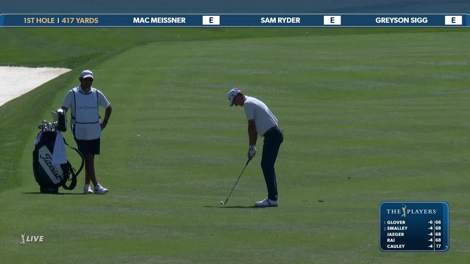 Mac Meissner | Round 1 | 1st hole | Shot 2 | 2025 THE PLAYERS