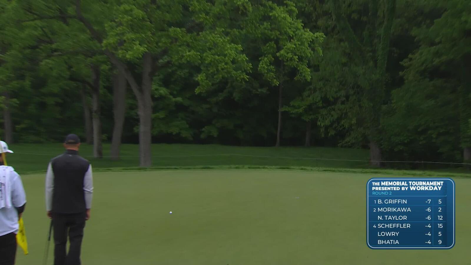 Jhonattan Vegas | Round 2 | 1st hole | Shot 3 | 2025 the Memorial