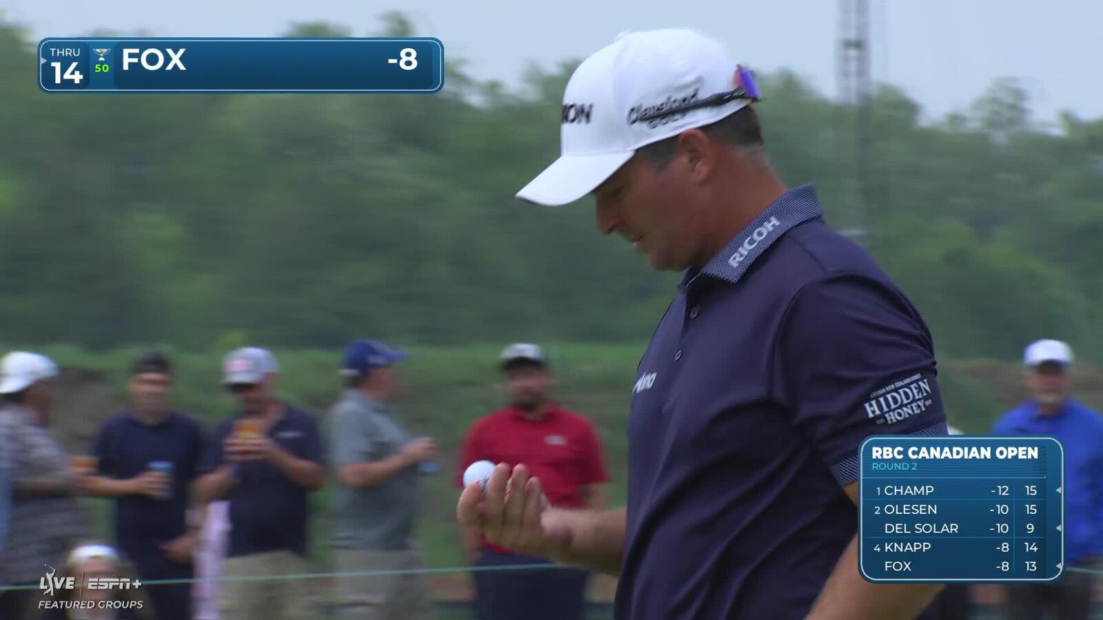 Ryan Fox | Round 2 | 5th hole | Shot 4 | 2025 RBC Canadian