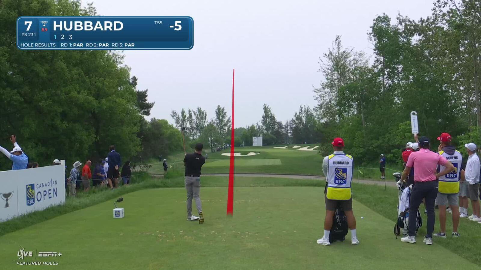 Mark Hubbard | Round 4 | 7th hole | Shot 1 | 2025 RBC Canadian