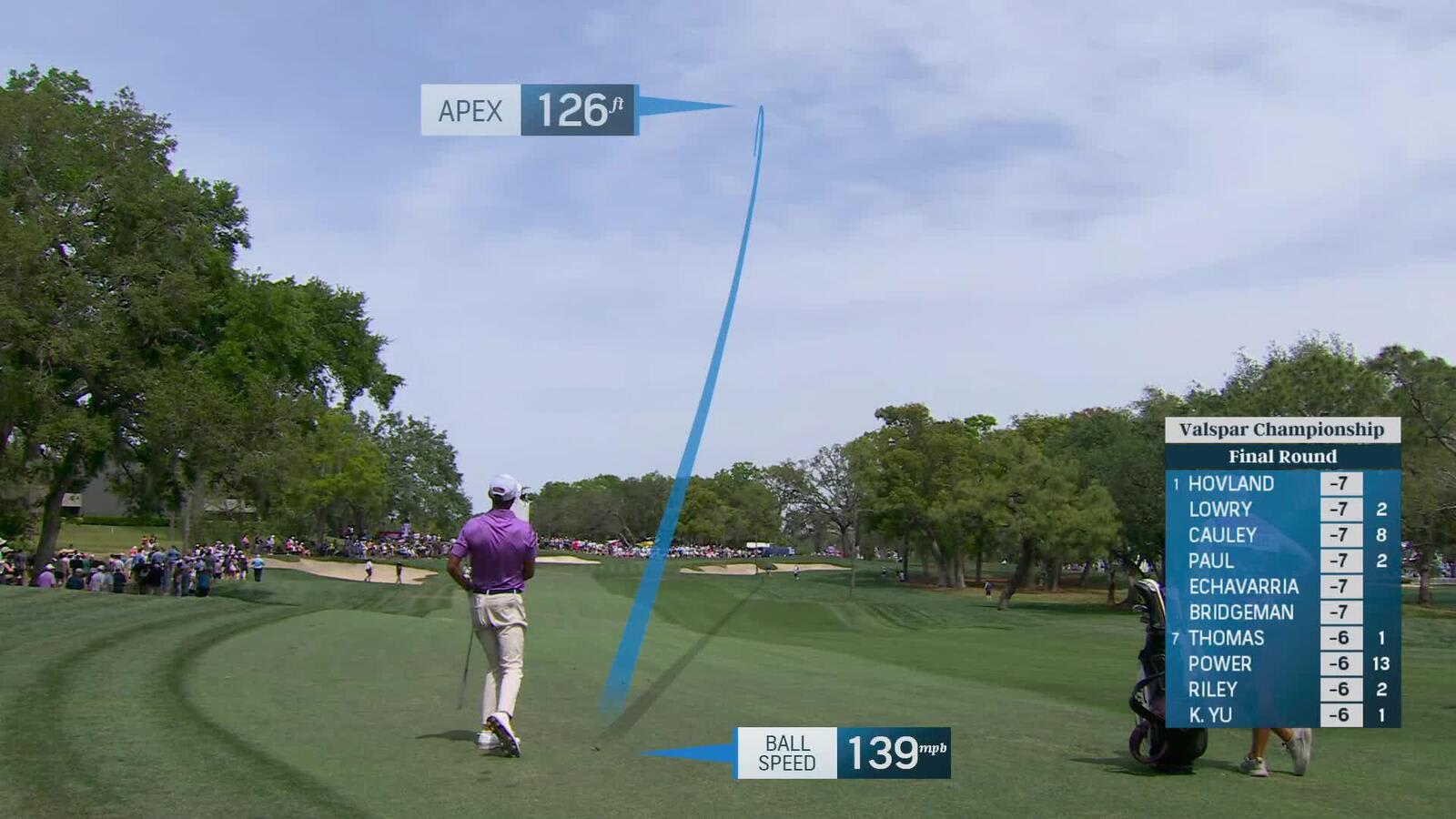 Ricky Castillo | Round 4 | 1st hole | Shot 3 | 2025 Valspar