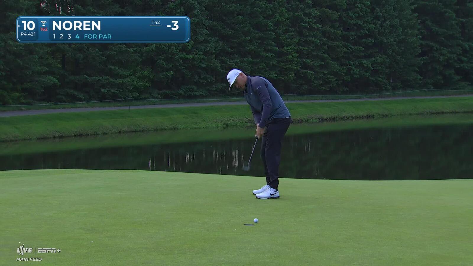Alex Noren | Round 2 | 10th hole | Shot 4 | 2025 RBC Canadian