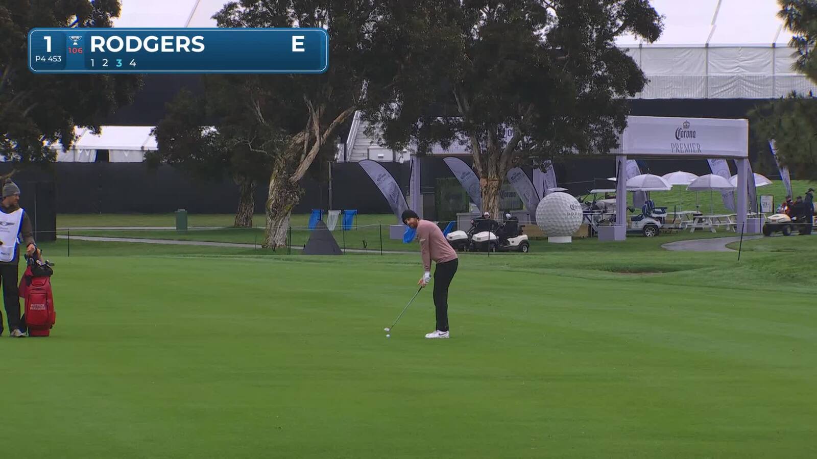 Patrick Rodgers | Round 1 | 1st hole | Shot 3 | 2025 Genesis