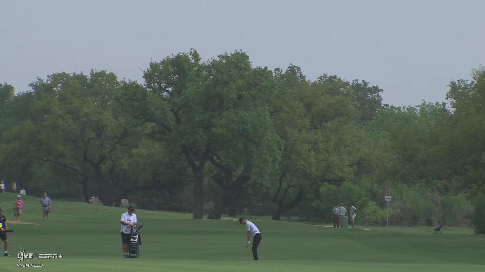 Justin Rose | Round 1 | 4th hole | Shot 4 | 2025 Valero