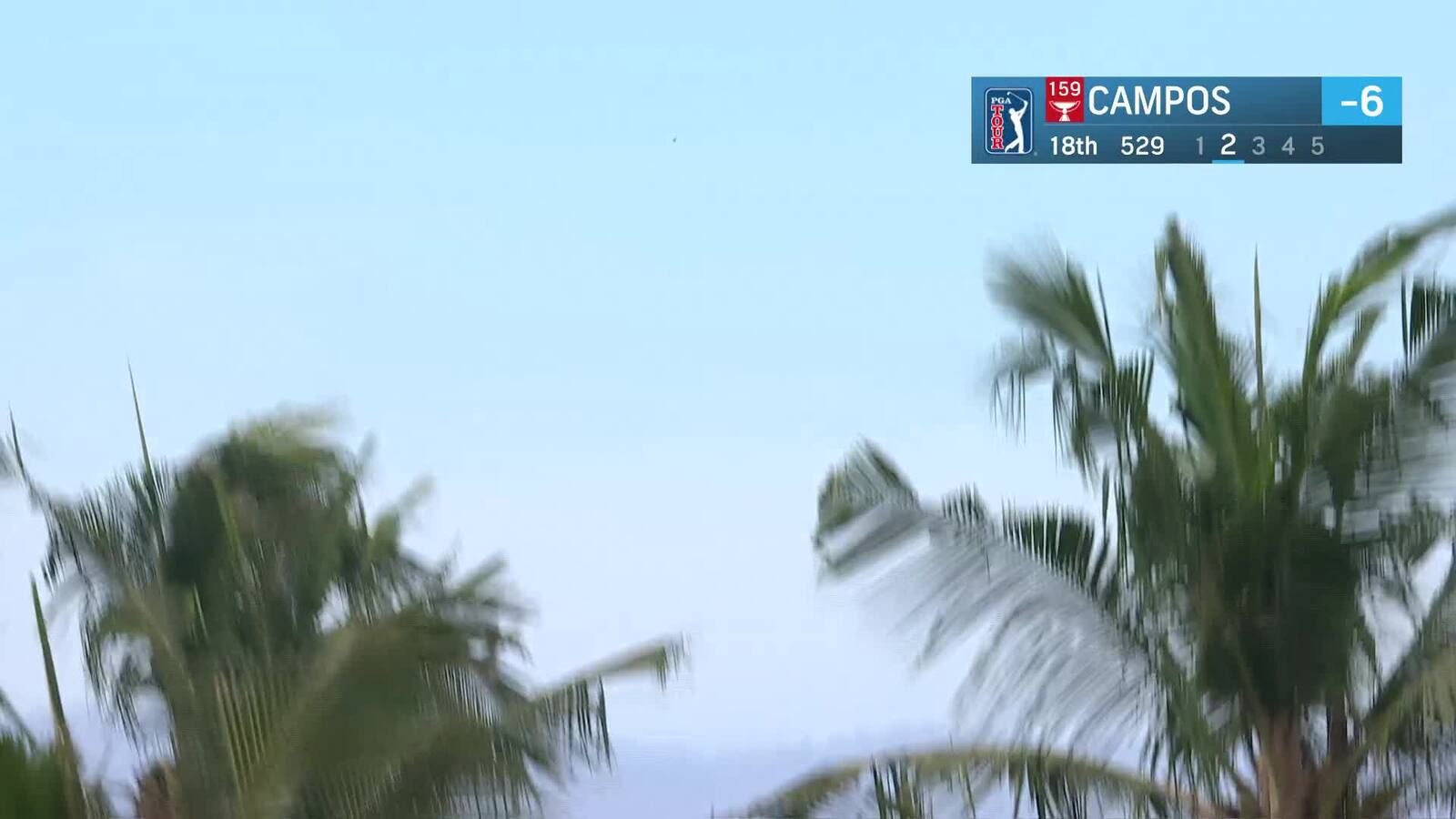 Rafael Campos | Round 3 | 18th hole | Shot 2 | 2025 Mexico Open