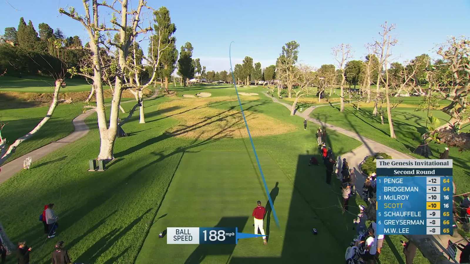 Adam Scott | Round 2 | 17th hole | Shot 1 | 2026 The Genesis