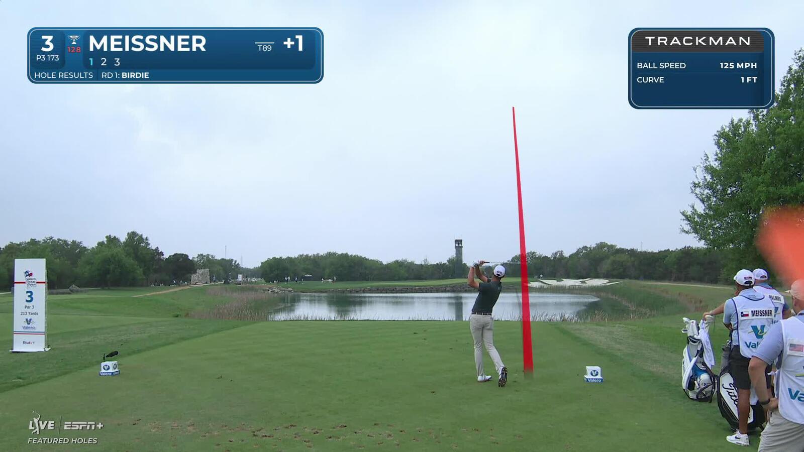 Mac Meissner | Round 2 | 3rd hole | Shot 1 | 2025 Valero
