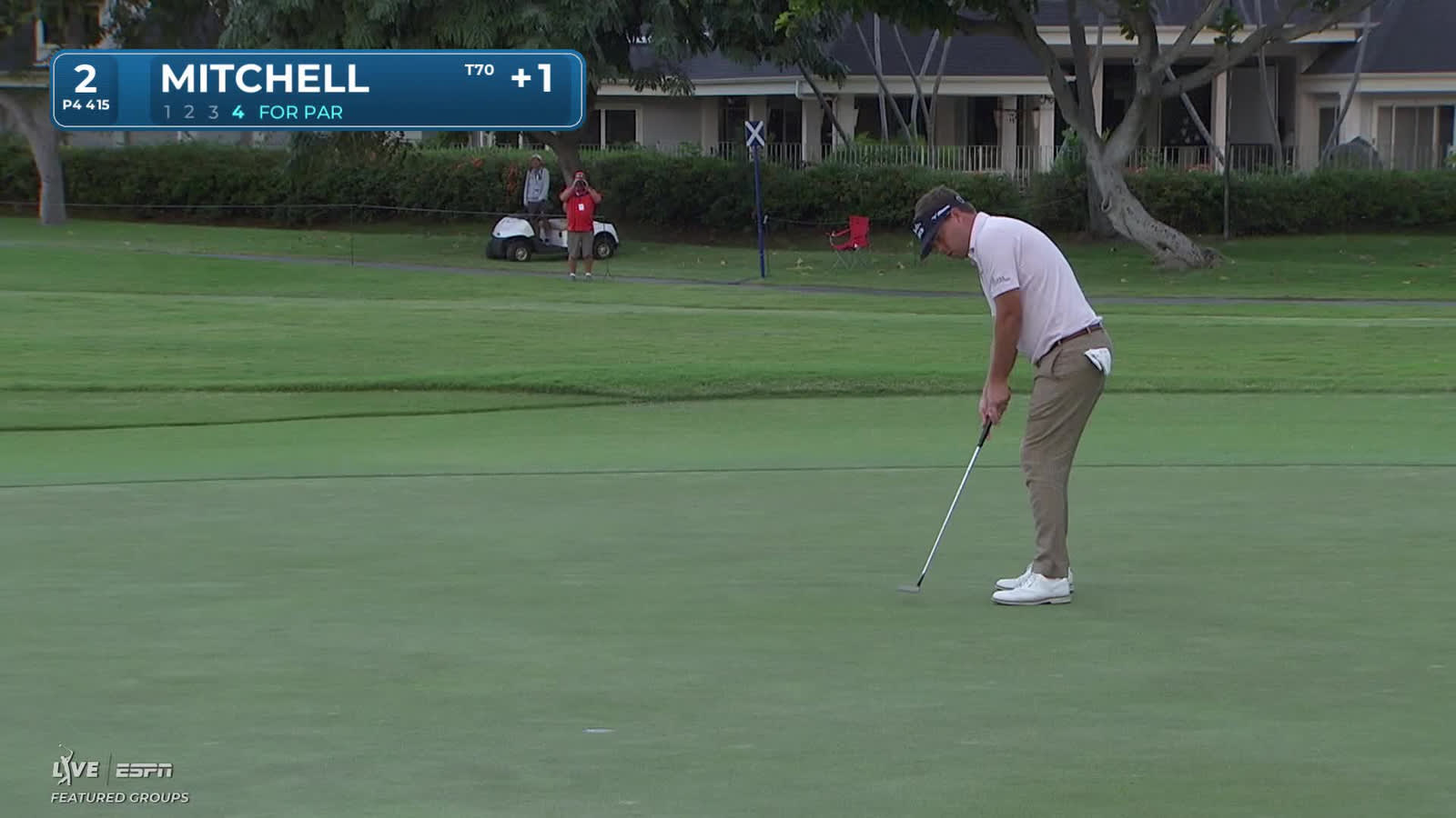 Keith Mitchell | Round 4 | 2nd hole | Shot 4 | 2026 Sony Open