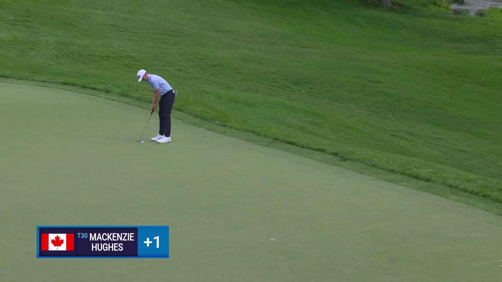 Mackenzie Hughes | Round 1 | 4th hole | Shot 2 | 2025 the Memorial