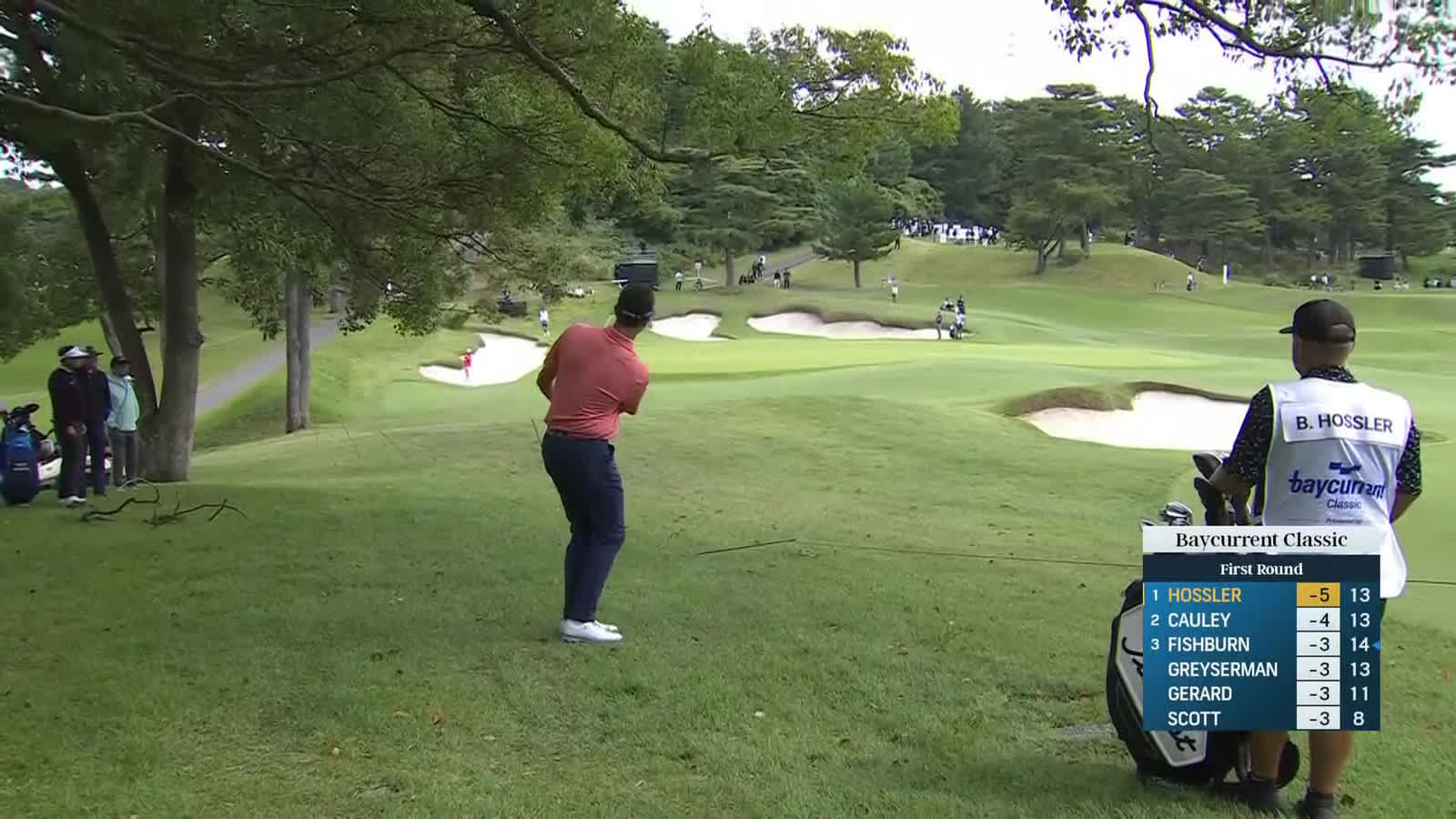 Beau Hossler | Round 1 | 14th hole | Shot 3 | 2025 Baycurrent