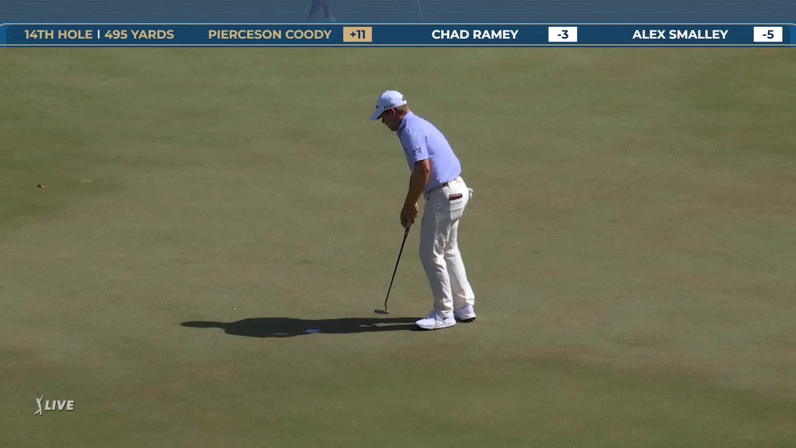 Pierceson Coody | Round 2 | 14th hole | Shot 6 | 2026 THE PLAYERS