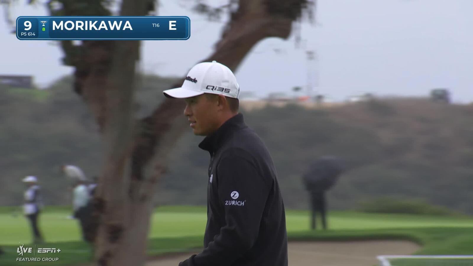 Collin Morikawa | Round 1 | 9th hole | Shot 4 | 2025 Genesis