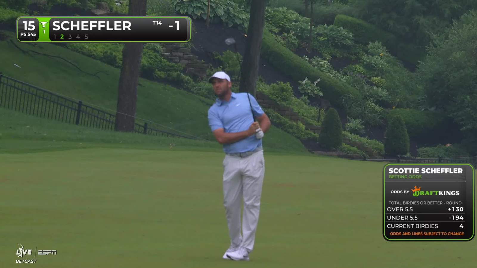 Scottie Scheffler | Round 3 | 15th hole | Shot 2 | 2026 the Memorial