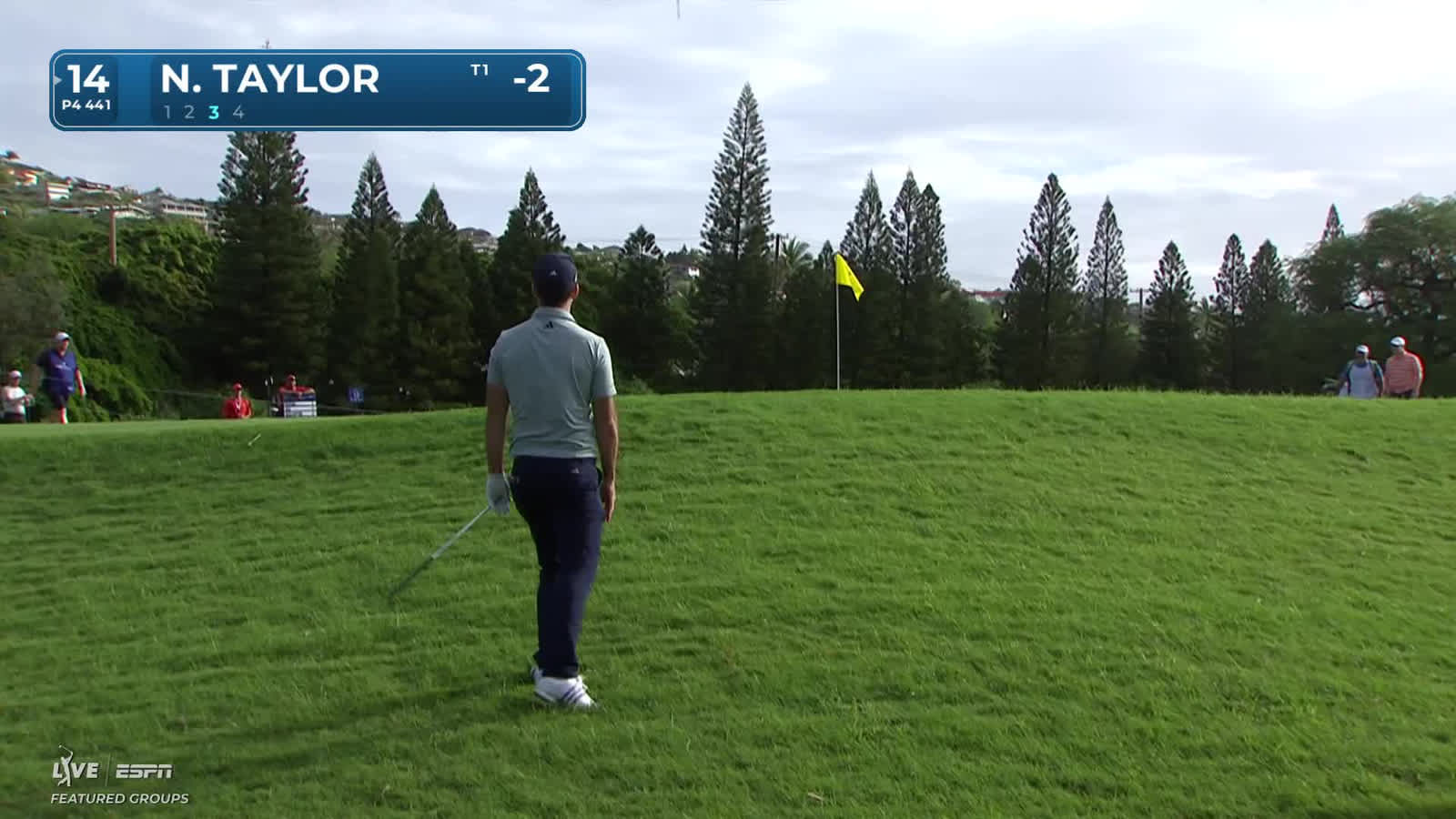 Nick Taylor | Round 1 | 14th hole | Shot 3 | 2026 Sony Open