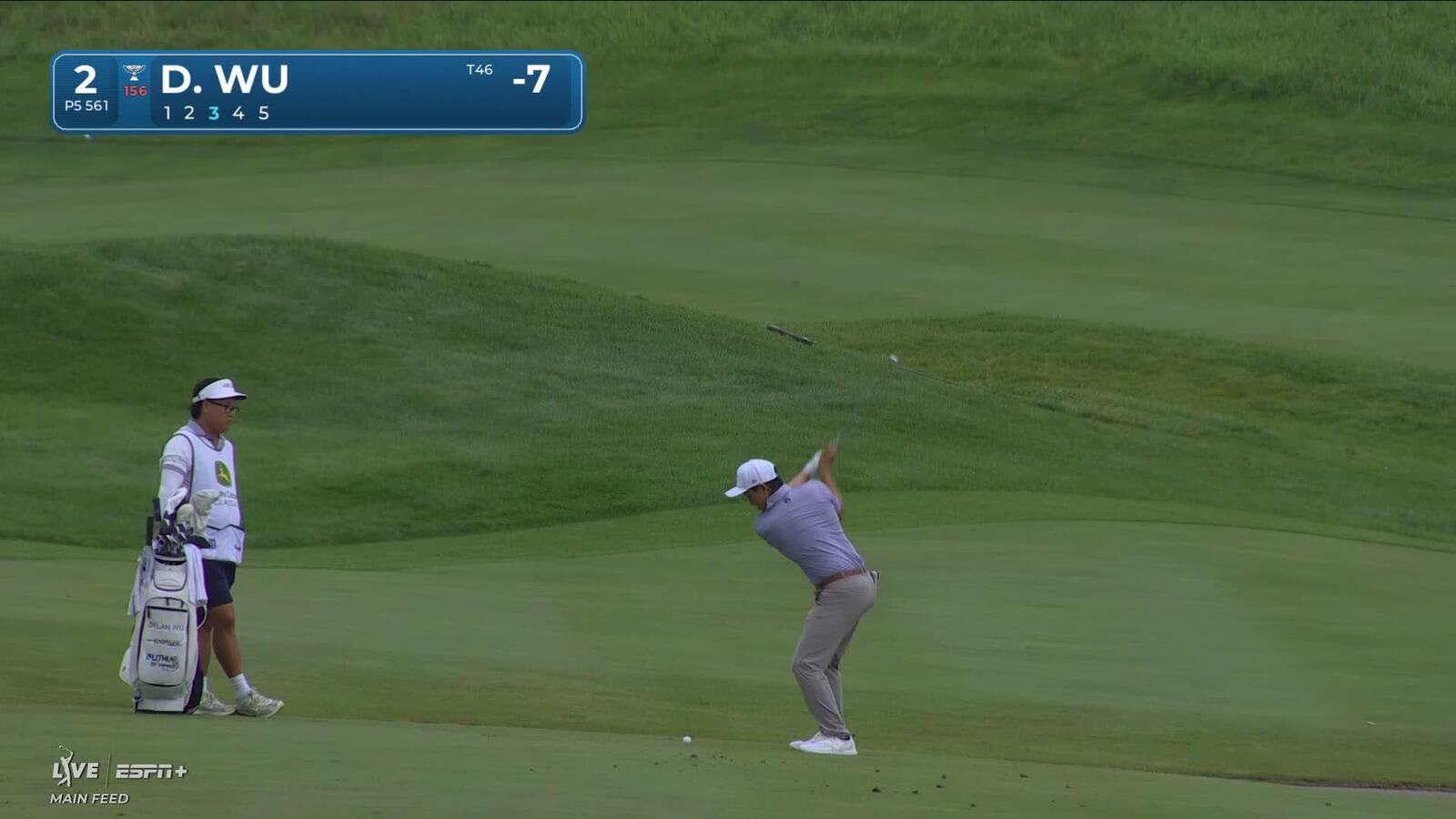 Dylan Wu | Round 4 | 2nd hole | Shot 3 | 2025 John Deere