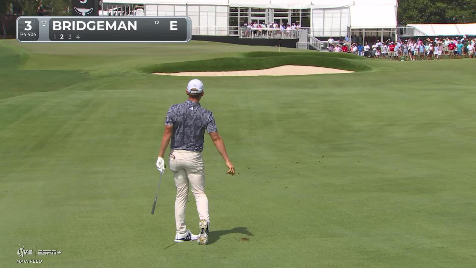 Jacob Bridgeman | Round 1 | 3rd hole | Shot 2 | 2025 TOUR Championship