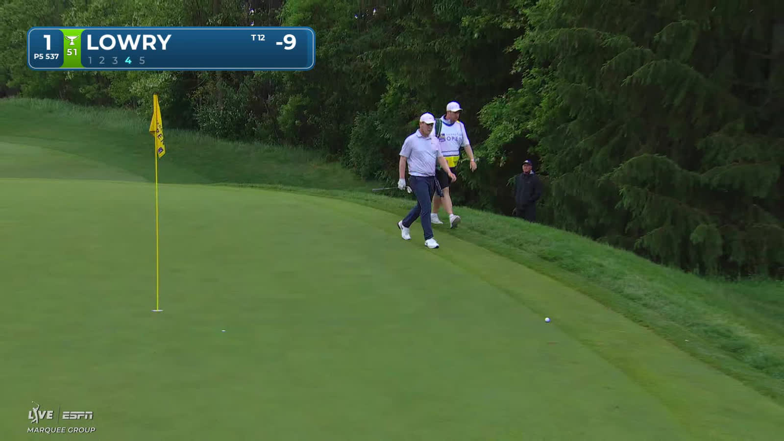 Shane Lowry | Round 4 | 1st hole | Shot 4 | 2026 RBC Canadian