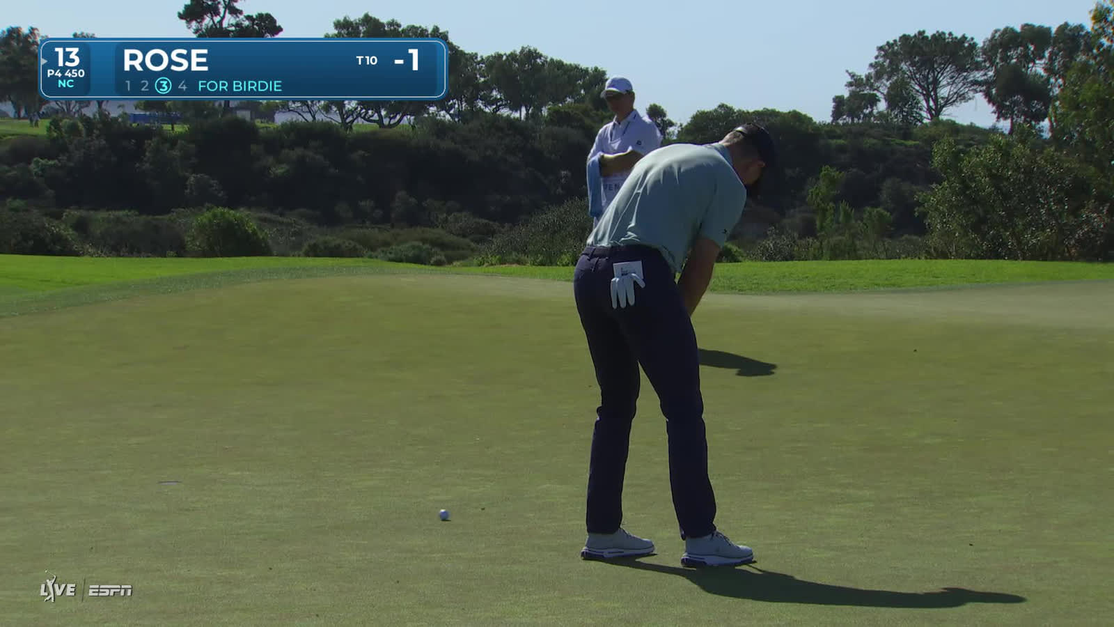 Justin Rose | Round 1 | 13th hole | Shot 3 | 2026 Farmers