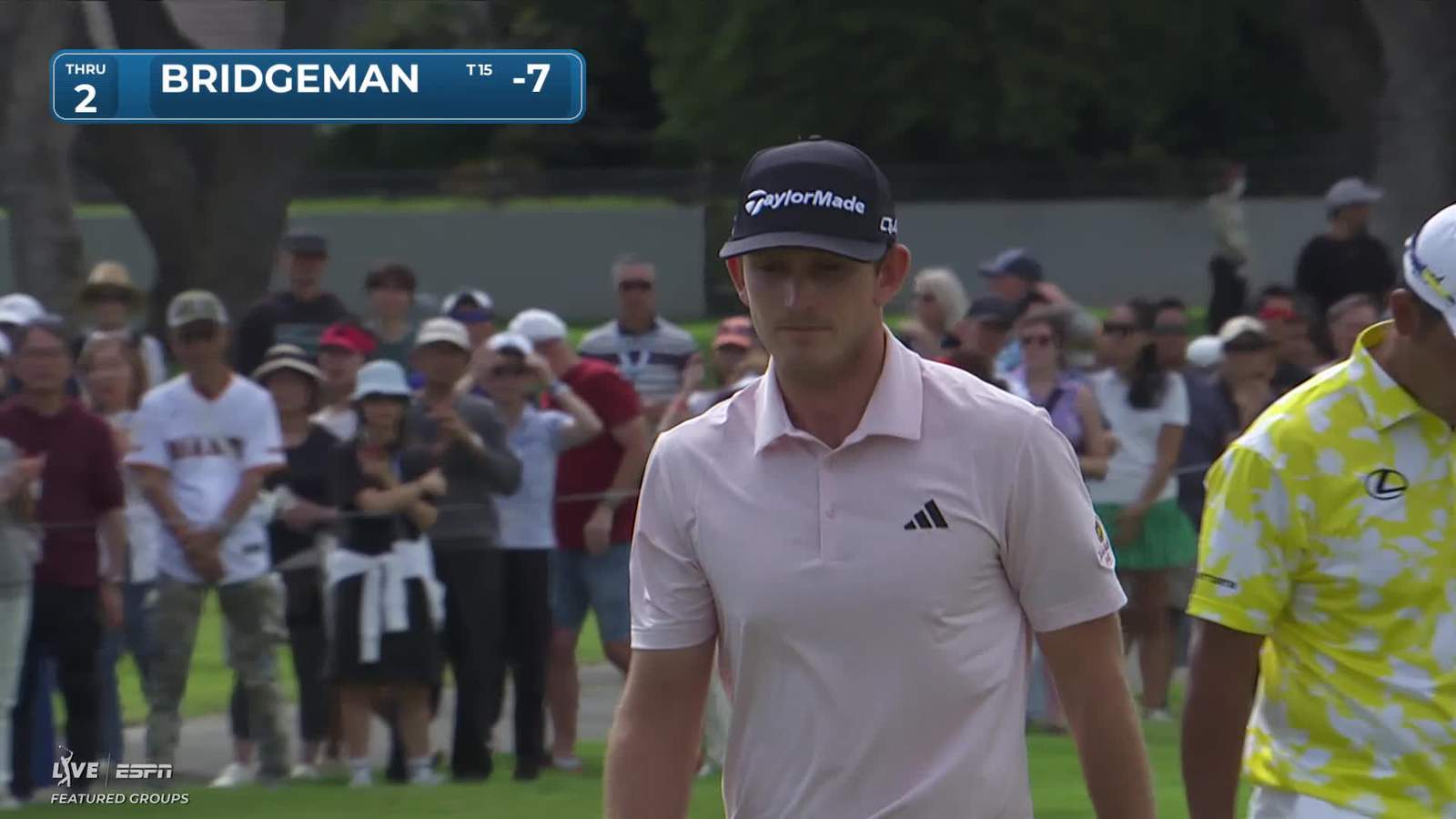 Jacob Bridgeman | Round 4 | 2nd hole | Shot 3 | 2026 Sony Open