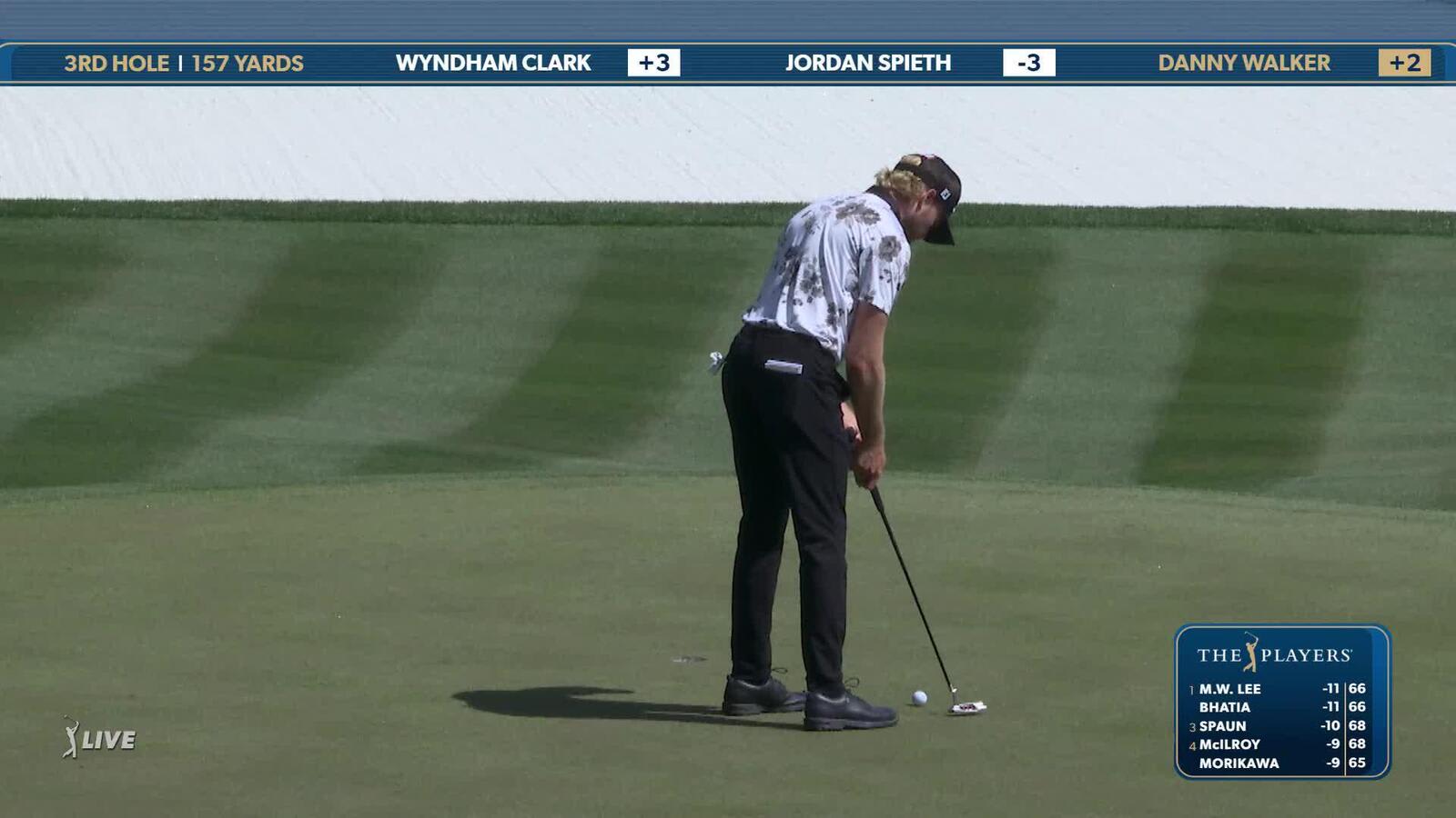 Danny Walker | Round 2 | 3rd hole | Shot 3 | 2025 THE PLAYERS
