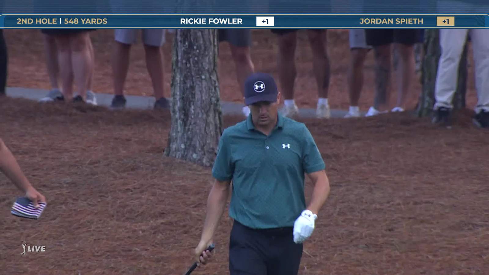 Jordan Spieth | Round 4 | 2nd hole | Shot 2 | 2026 THE PLAYERS