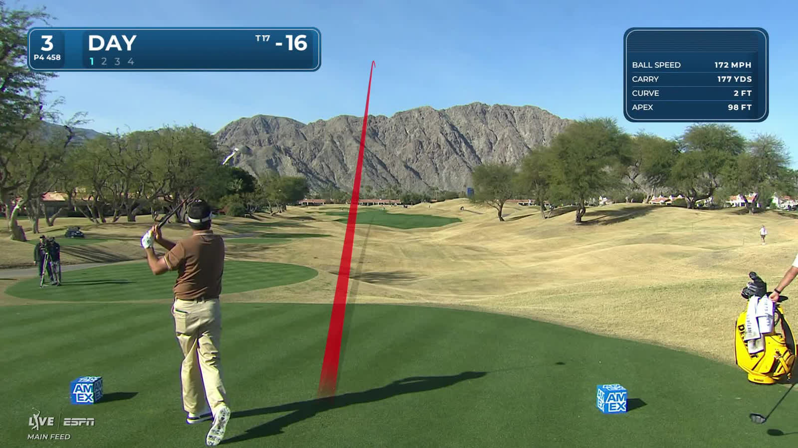 Jason Day | Round 4 | 3rd hole | Shot 1 | 2026 The American Express