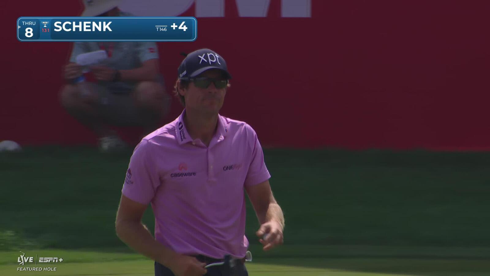 Adam Schenk | Round 2 | 17th hole | Shot 5 | 2025 3M Open