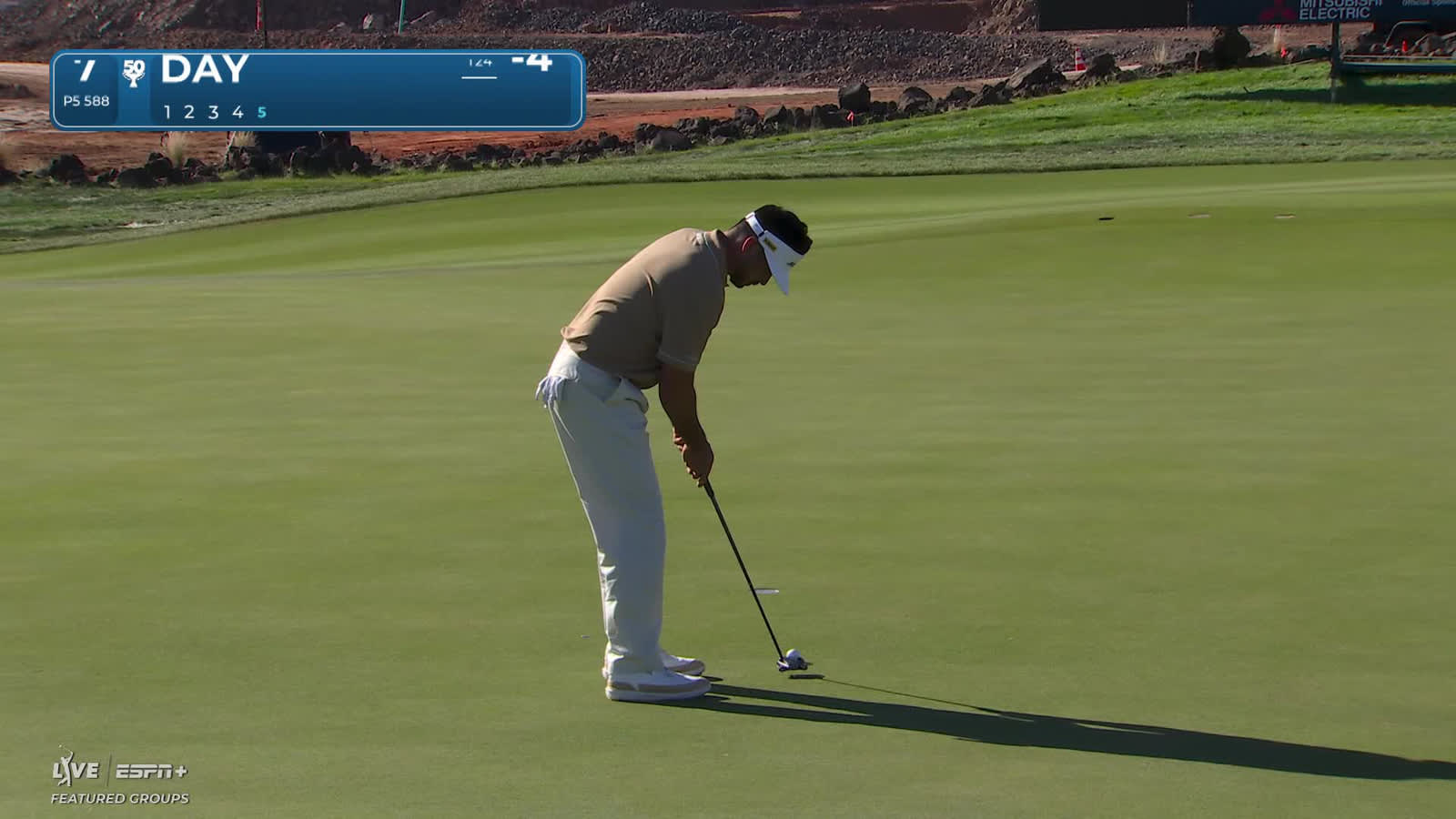 Jason Day | Round 2 | 7th hole | Shot 5 | 2025 Bank of Utah