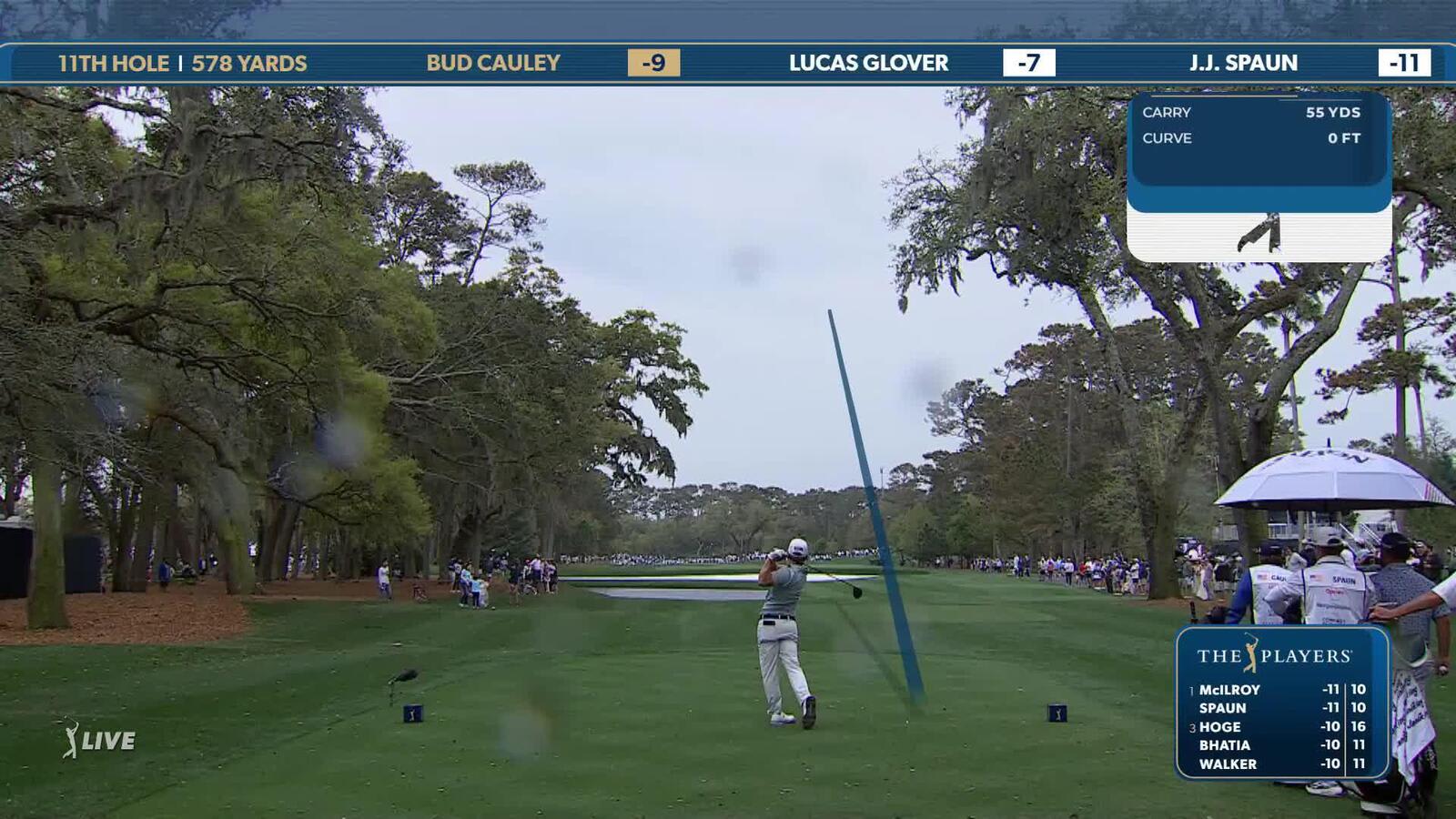 Bud Cauley | Round 4 | 11th hole | Shot 1 | 2025 THE PLAYERS
