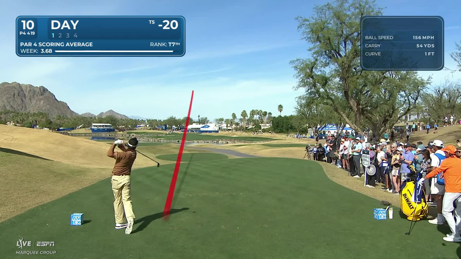 Jason Day | Round 4 | 10th hole | Shot 1 | 2026 The American Express