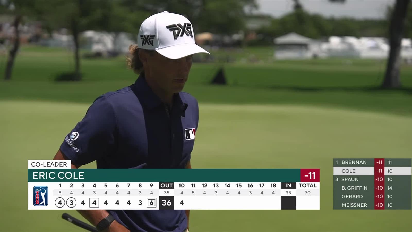 Eric Cole | Round 4 | 10th hole | Shot 4 | 2026 Charles Schwab
