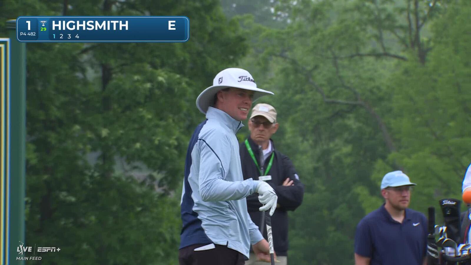 Joe Highsmith | Round 1 | 1st hole | Shot 1 | 2025 the Memorial