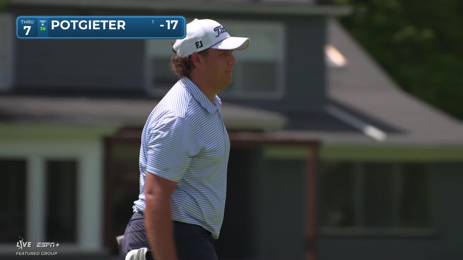 Aldrich Potgieter | Round 3 | 7th hole | Shot 4 | 2025 Rocket Classic