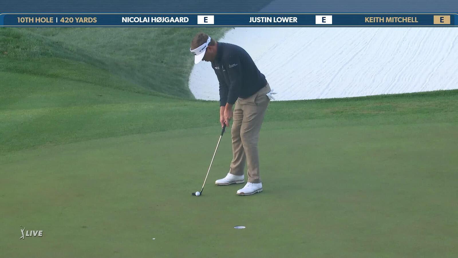 Keith Mitchell | Round 1 | 10th hole | Shot 5 | 2025 THE PLAYERS